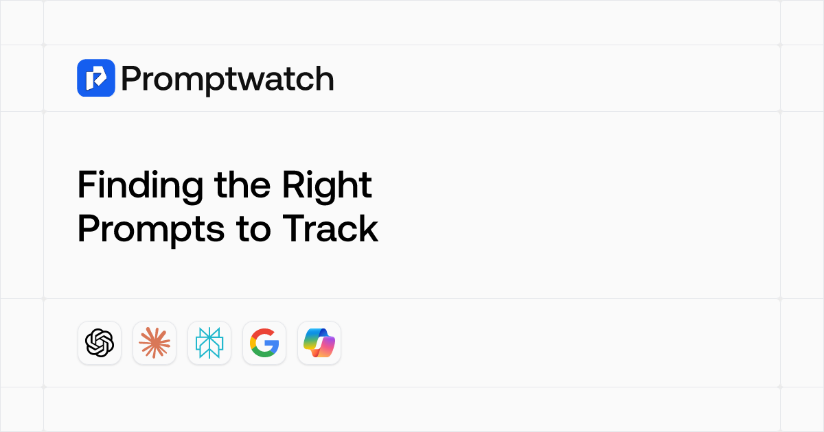 Finding the Right Prompts to Track | Documentation | Promptwatch